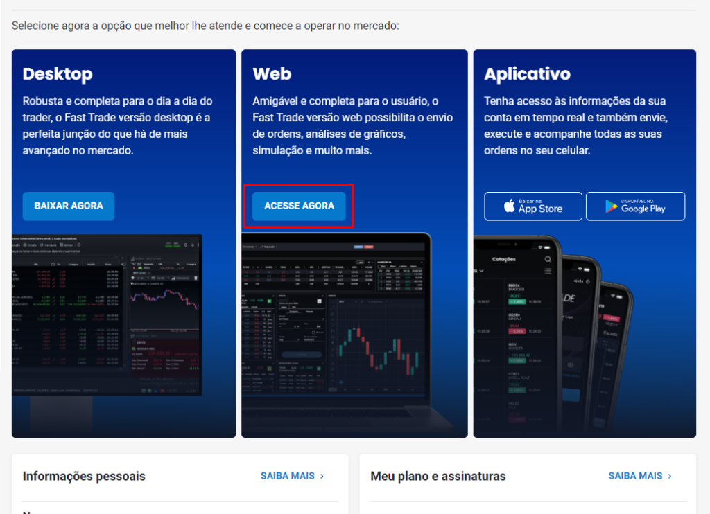 Como instalar, fazer login e conectar no ambiente de negociação do Fast ...